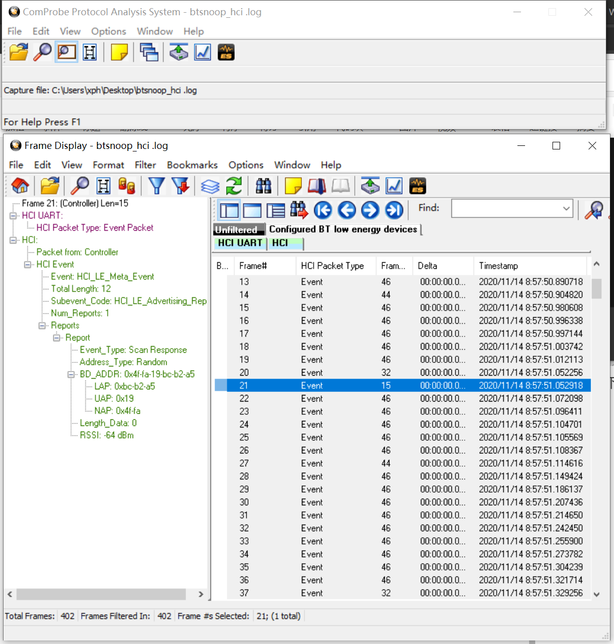 使用Android手机抓取蓝牙HCI包_安卓蓝牙抓包工具app-CSDN博客