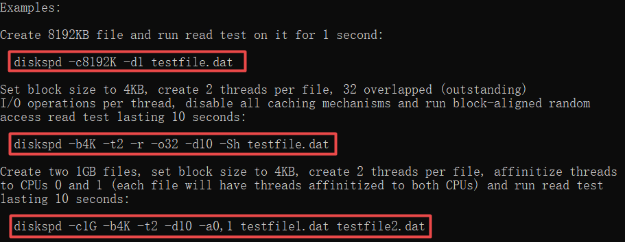 diskspd磁盘测试软件的使用-CSDN博客