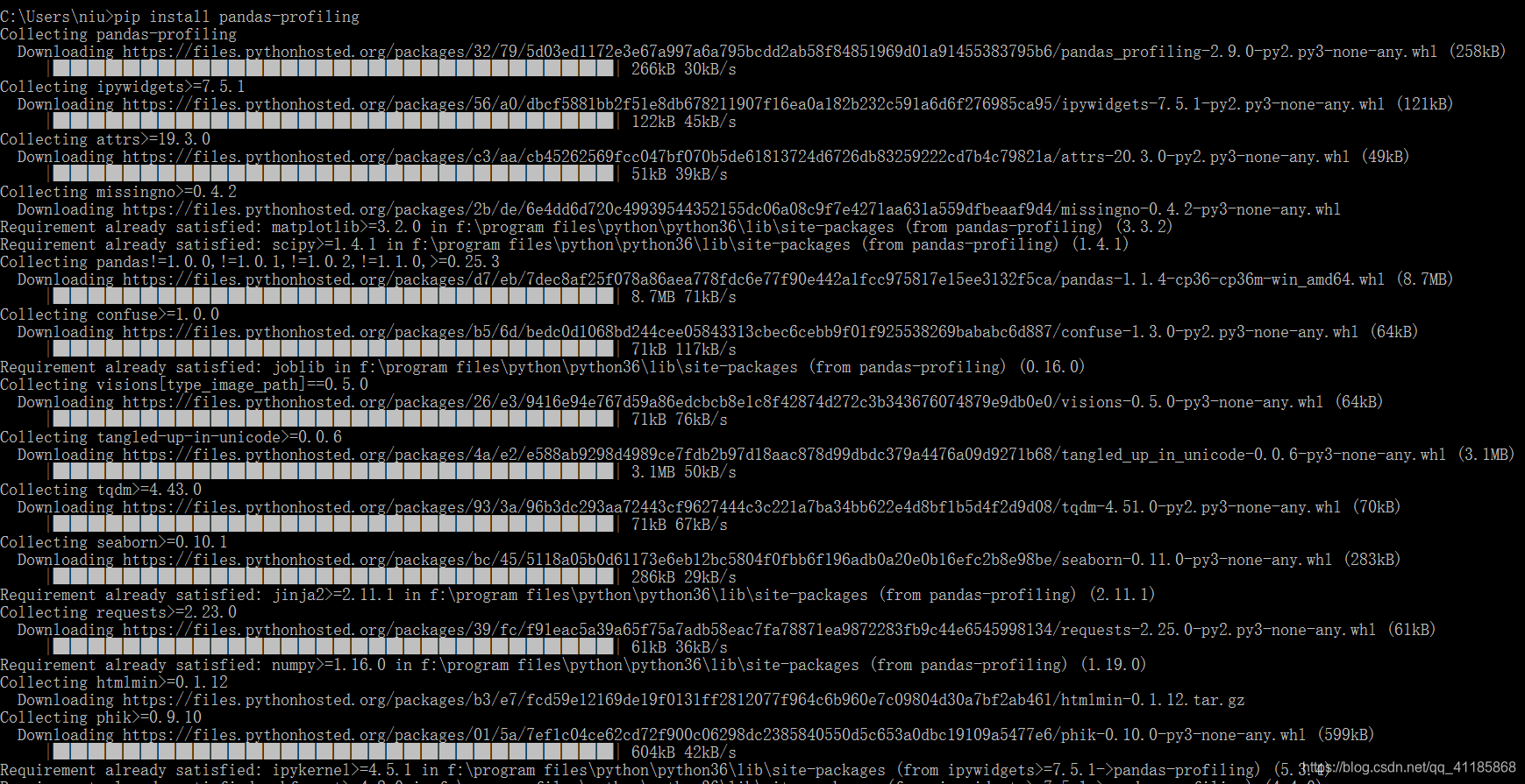 Python之pandas Profiling:pandas Profiling库的简介、安装、使用方法之详细攻略pandas Profiling的底层是什么 Csdn博客