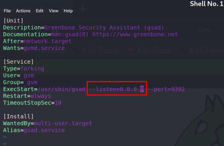 【Openvas（gvm）如何开放web端口（9392端口）】_vmware vsphere后台如何放开端口9392-CSDN博客