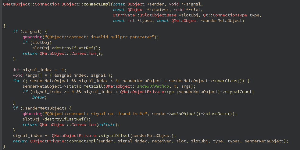 QT源码剖析-QT对象通信机制信号槽的绑定具体实现_qmetaobject::superdata::link-CSDN博客