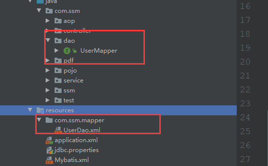 MyBatis的dao层接口和mapper文件存放位置，以及名称相同问题_mybatis中dao接口和mapper映射文件路径要相同吗-CSDN博客