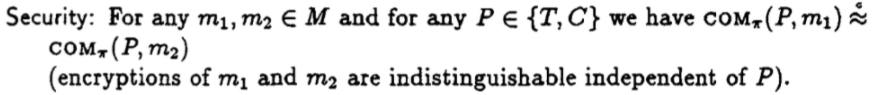 Deniable Encryption(CRYPTO 97‘) [Ran Canetti, Cynthia Dwork, Moni Noar ...