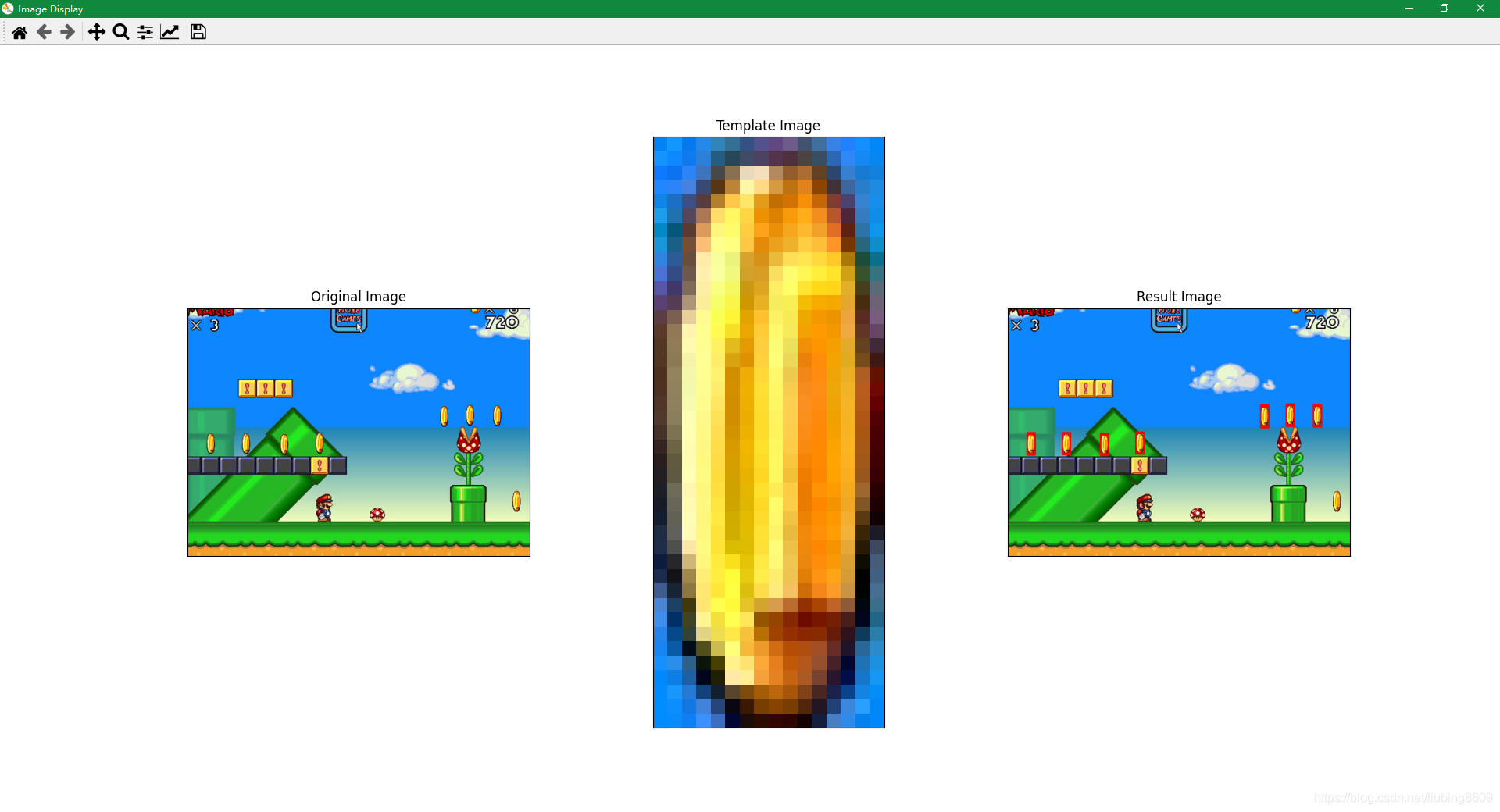 Pythonopencv:模板匹配template Matchingpython Opencv Templatematch Csdn博客