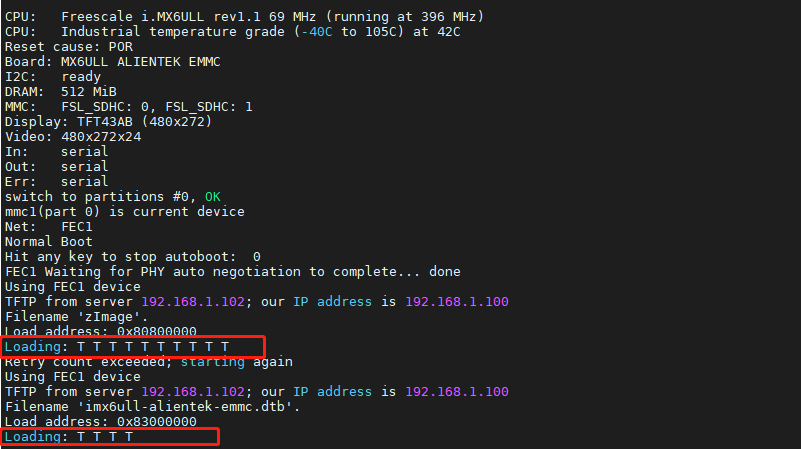 解决启动linux内核时出现Loading: T T T T T T T T T T的问题_loading t t-CSDN博客
