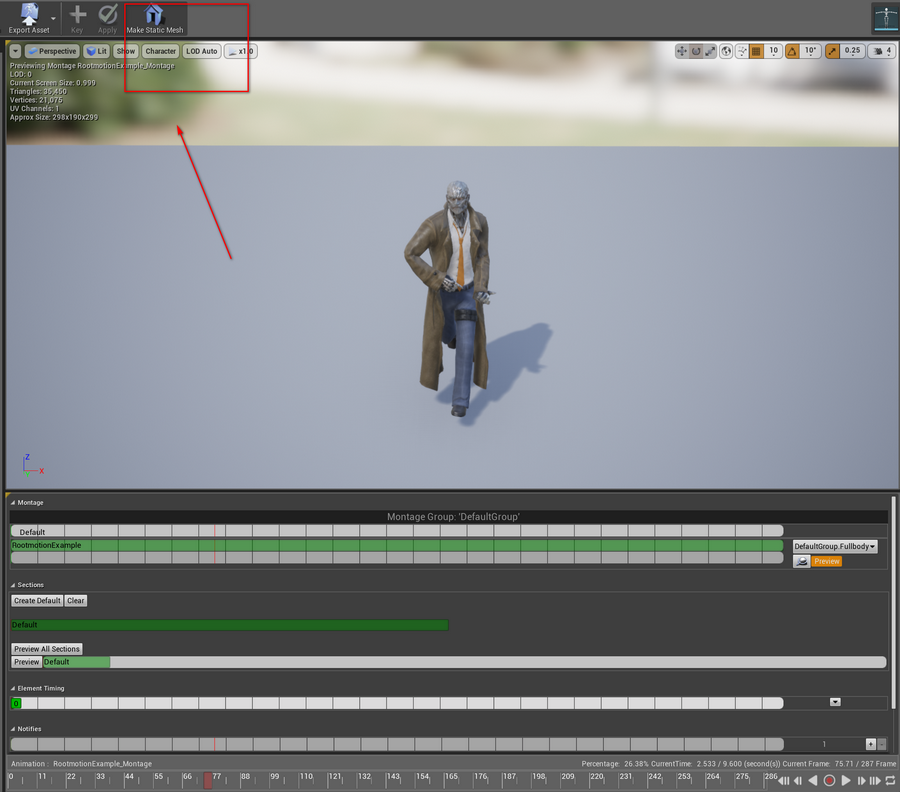 Ue4 导出人物动画中的单帧模型网格mesh Ue4 Procedural Mesh 保存 Csdn博客