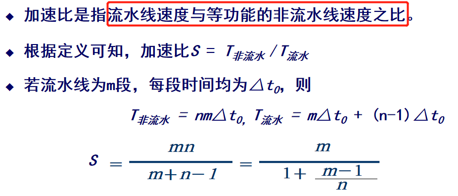 【计算机组成原理】一计算机的基本概念（Amdahl定律&CPU性能公式）&指令系统&总线&流水线性能(吞吐率&加速比&效率)_吞吐率加速比效率-CSDN博客