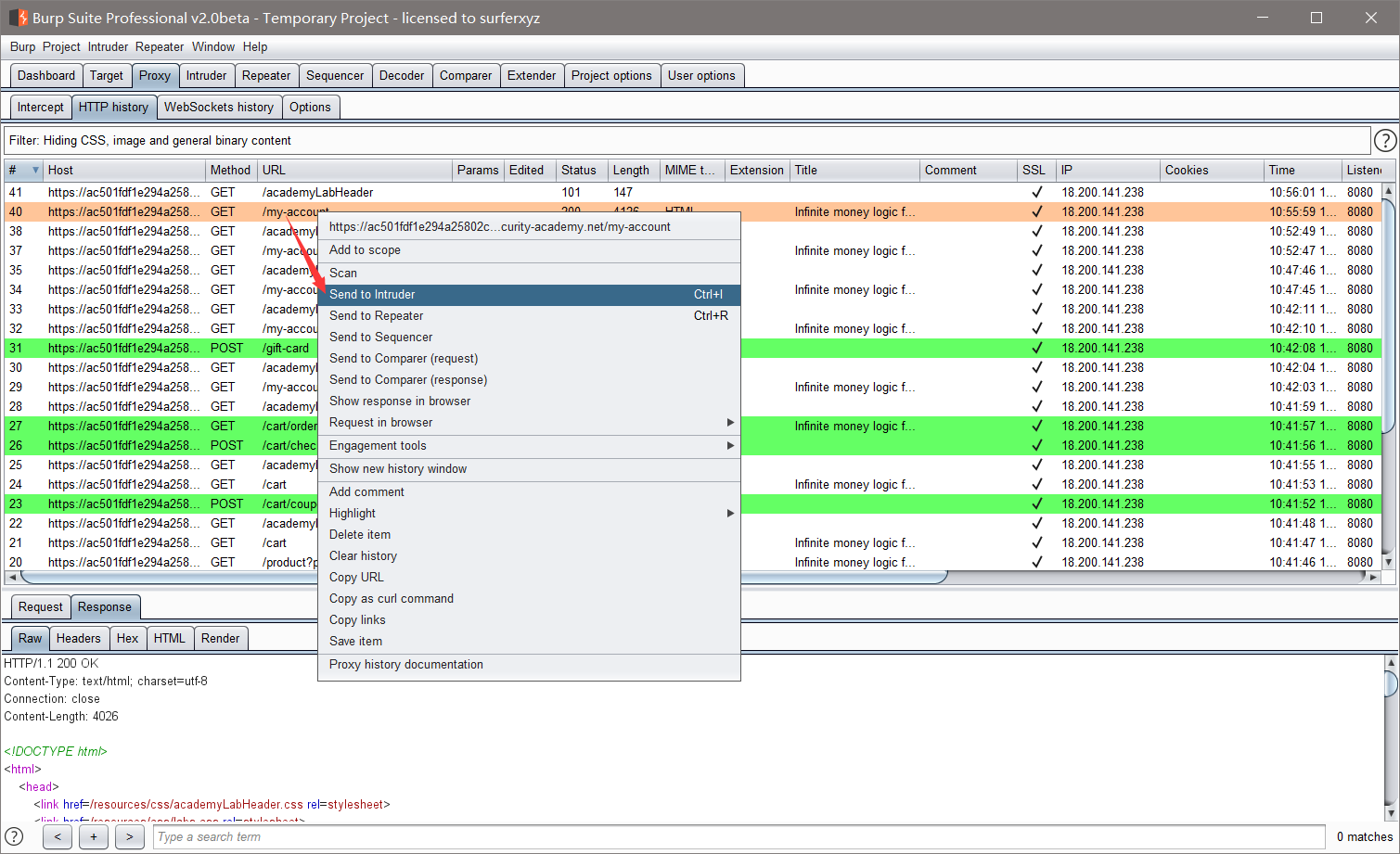 PortSwigger Academy | business logic vulnerabilities : 业务逻辑漏洞-CSDN博客