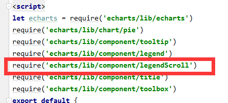 ECharts set scroll legend - Programmer Sought