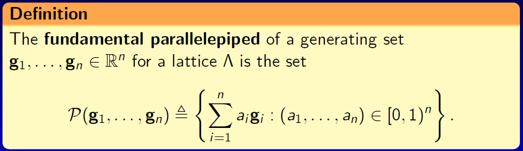 Lattice原理及在通信中的应用 1 Lattice 基础_lattice function-CSDN博客