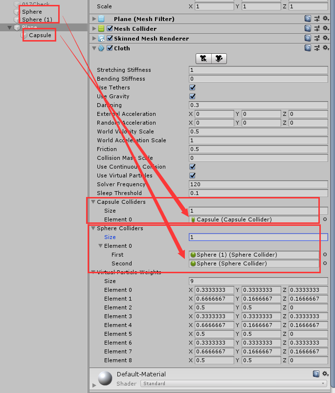 Unity3D 布料系统 And Cloth Constraint 及 Mesh双面渲染_unity2021中为地面plane添加双面材质-CSDN博客