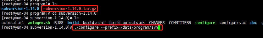 Linux系统SVN安装包安装subversion_configure: error: subversion requires utf8proc-CSDN博客