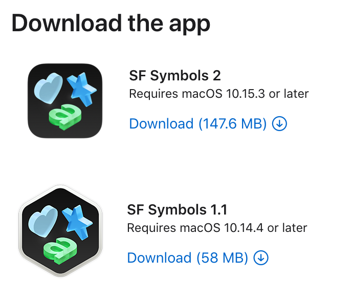 分享一个iOS系统图片库APP SF Symbols 下载地址_sf symbols图标库下载-CSDN博客