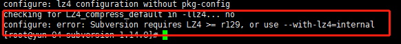 Linux系统SVN安装包安装subversion_configure: error: subversion requires utf8proc-CSDN博客