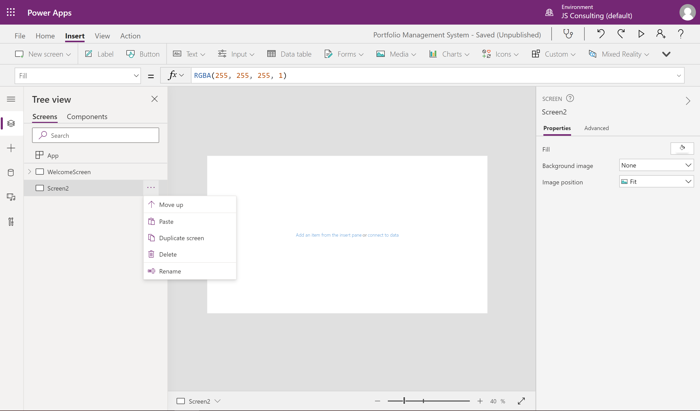 PowerApps教程04-屏幕切换与布局_power apps button onselect 跳转到一个link-CSDN博客