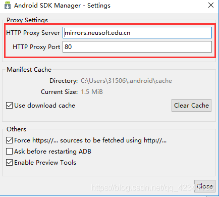 Android SDK Manager 只有一个SDK Tools的解决办法-CSDN博客