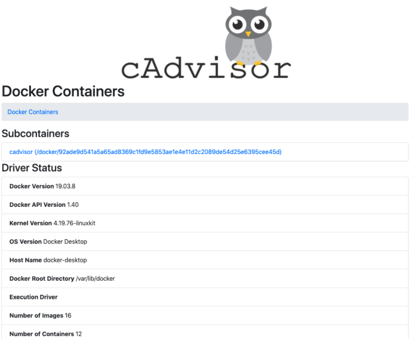 Docker 容器监控原理及 cAdvisor 的安装与使用-CSDN博客