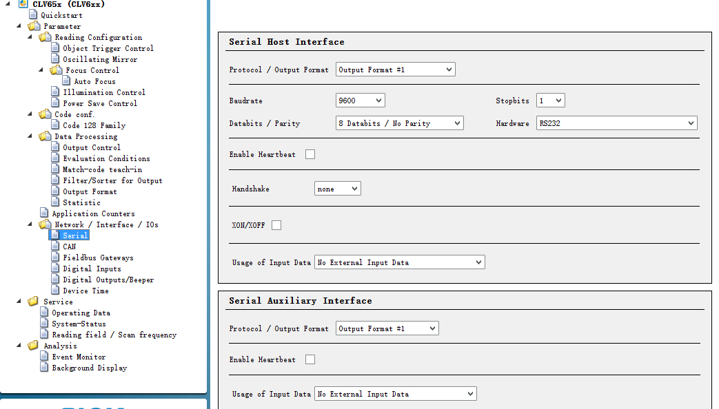 SICK CLV650-6000固定式扫码枪参数配置_sick扫码器参数设置教程-CSDN博客