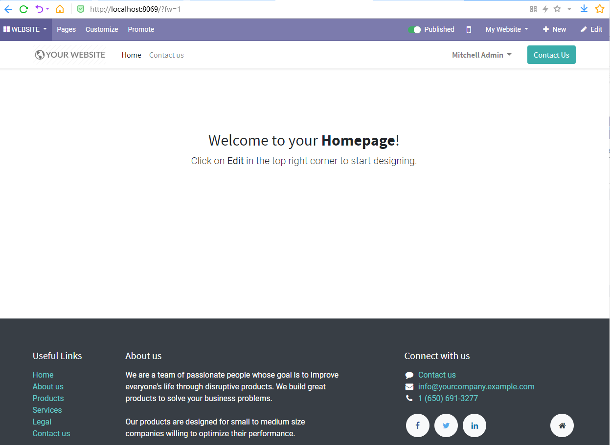 一步一步学用odoo14 开发网站和应用系统（5）安装website模块_odoo website模块使用介绍-CSDN博客