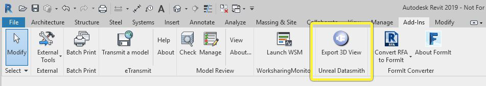 Revit使用Datasmith到UE4流程初探讨_revit ue-CSDN博客