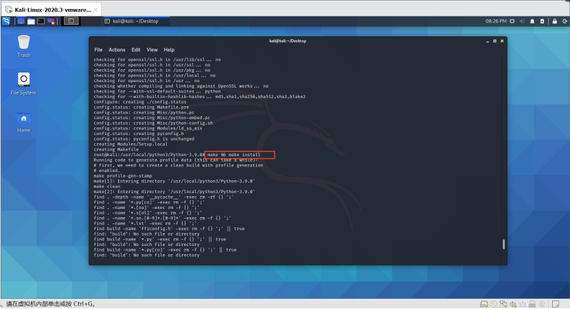 Kali下安装python3.9.0的环境_kali python3.9-CSDN博客