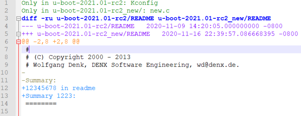 linux打patch和patch制作的方法（diff和patch命令）_diff打patch-CSDN博客