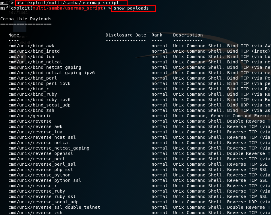 Metasploit学习： Samba服务 usermap_script安全漏洞利用_samba map acl inherit什么意思-CSDN博客