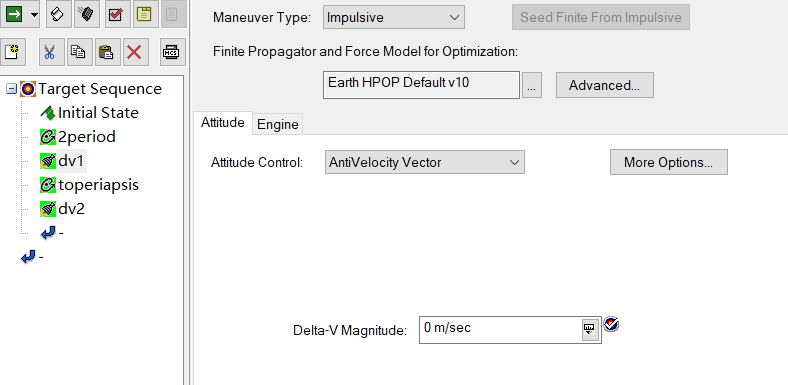 MATLAB与STK互联37：STK Target Sequence操作示例2-卫星霍曼变轨（纯手动操作，与互联设置比较）_霍曼转移matlab程序-CSDN博客