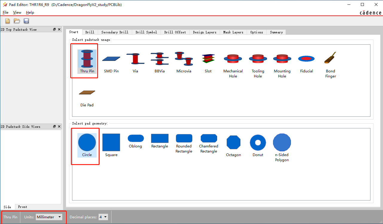 412：Cadence使用—— Padstack Editor焊盘设计-CSDN博客