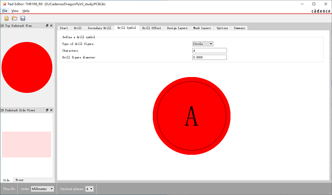 412：Cadence使用—— Padstack Editor焊盘设计-CSDN博客
