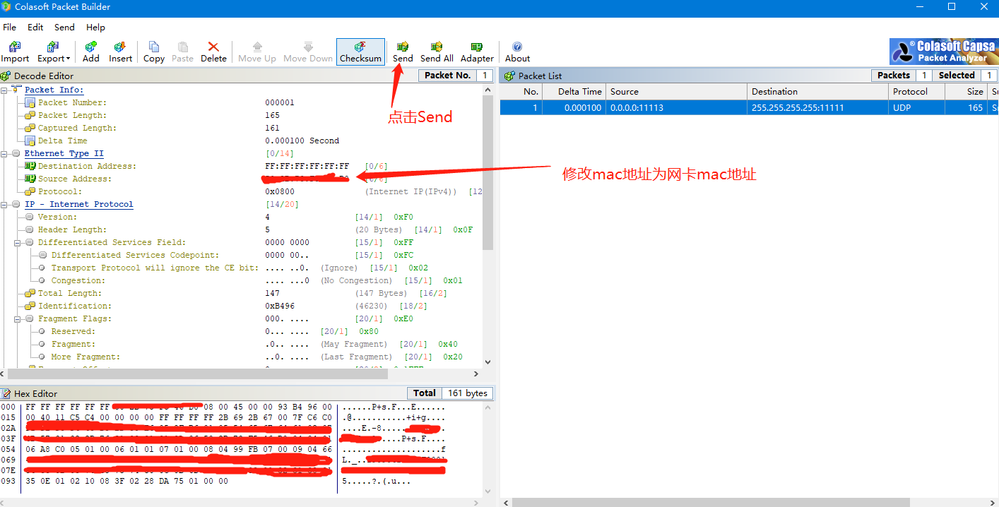 科来(colsasoft Capsa)模拟发包操作总结_科来发包工具-CSDN博客