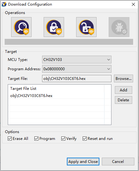 RISC-V IDE(RISCV IDE) MounRiver Stuido_V1.30代码烧录功能详解_使用mountriver-CSDN博客