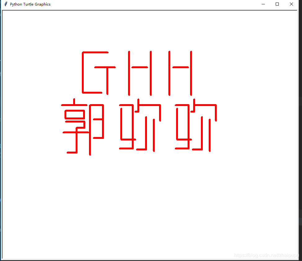 使用turtle库绘制名字如何用turtle绘制名字 Csdn博客 3558