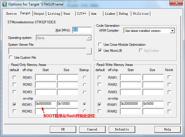 Stm32f1 Bootloader Iap 原理及实现 Stm32f1bootloader Csdn博客