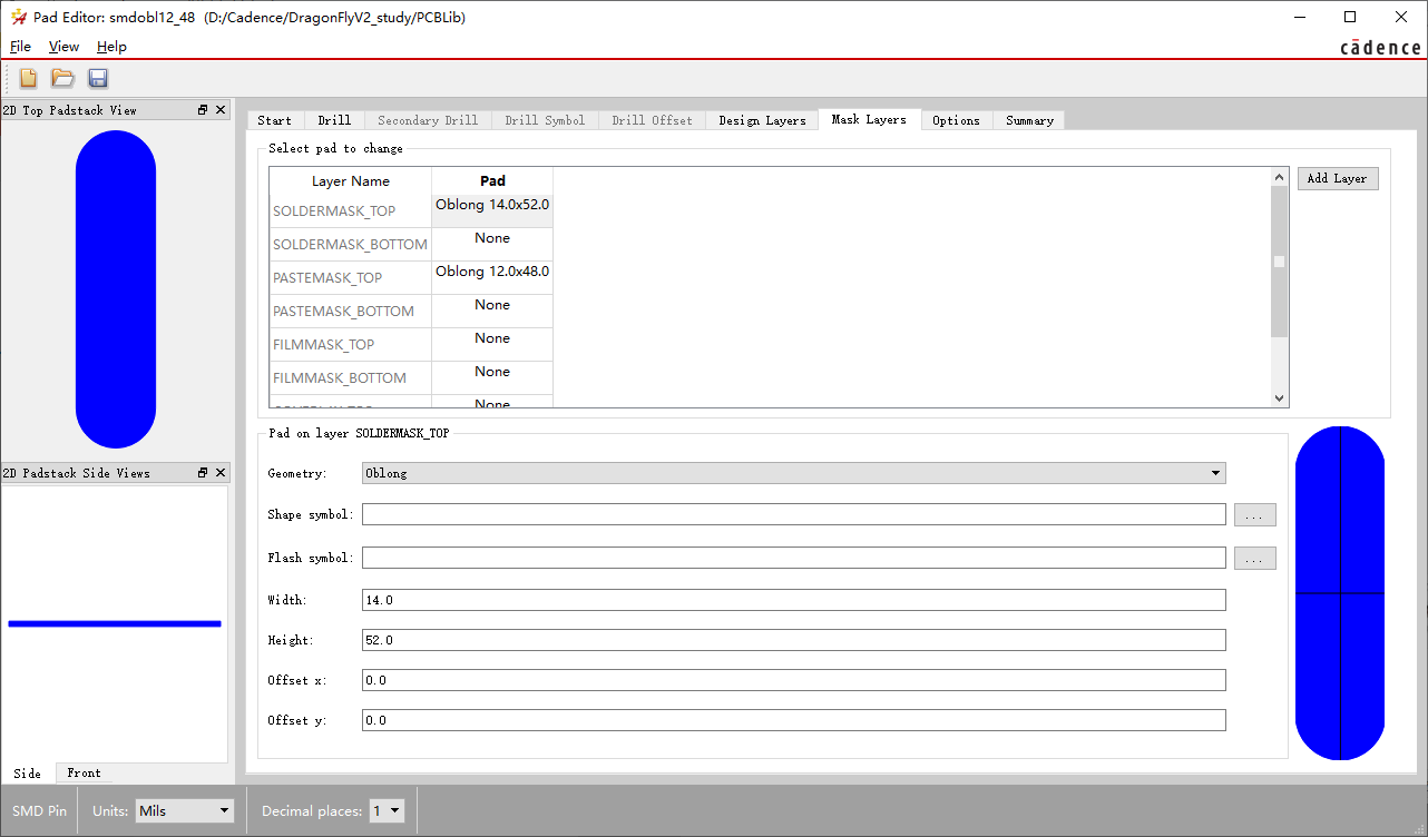 412：Cadence使用—— Padstack Editor焊盘设计-CSDN博客