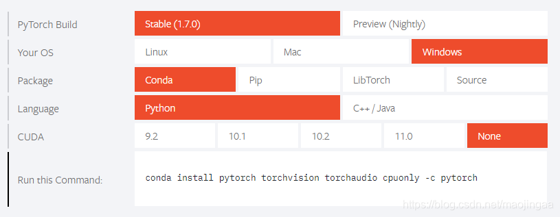 快速入门 用conda安装cpu版本pytorch与常见错误解决 Anaconda 安装cpu版本pytorch报错 Csdn博客