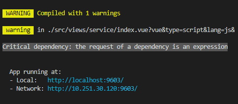 修复Critical dependency: the request of a dependency is an expression警告-CSDN博客