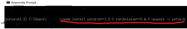 PyTorch1.2安装（Anaconda3 + Python3.6 + cpu版本）_pytorch= 1.2安装-CSDN博客