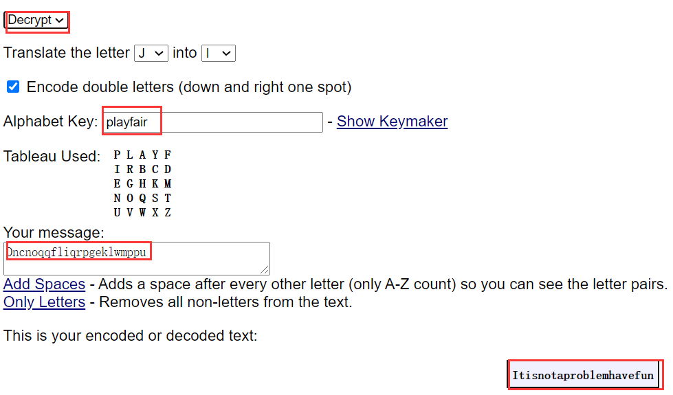 [BUUCTF]Cipher-“普莱费尔密码”(playfair)_buuctf cipher-CSDN博客