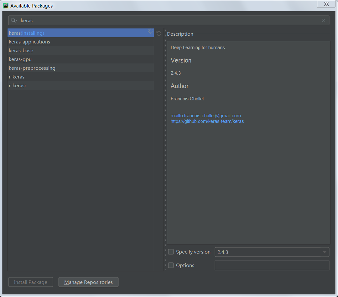 【框架安装】win7 配置安装tensorflow和keras教程_windows 7 keras+sklearn+tensorflow-CSDN博客