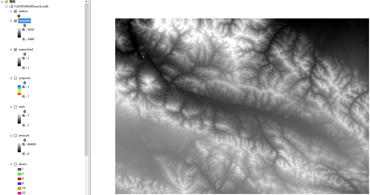 Arcmap10.0 提取单个流域范围_流域边界提取-CSDN博客