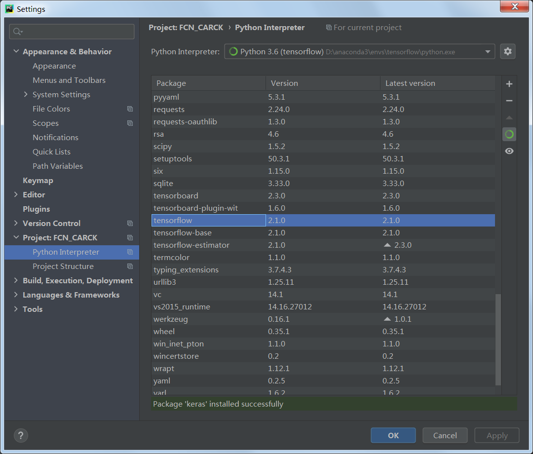 【框架安装】win7 配置安装tensorflow和keras教程_windows 7 keras+sklearn+tensorflow-CSDN博客