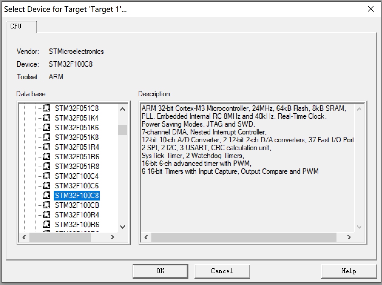 （非常详细）Keil4从零开始建立STM32工程_keil4怎么建stm32工程-CSDN博客