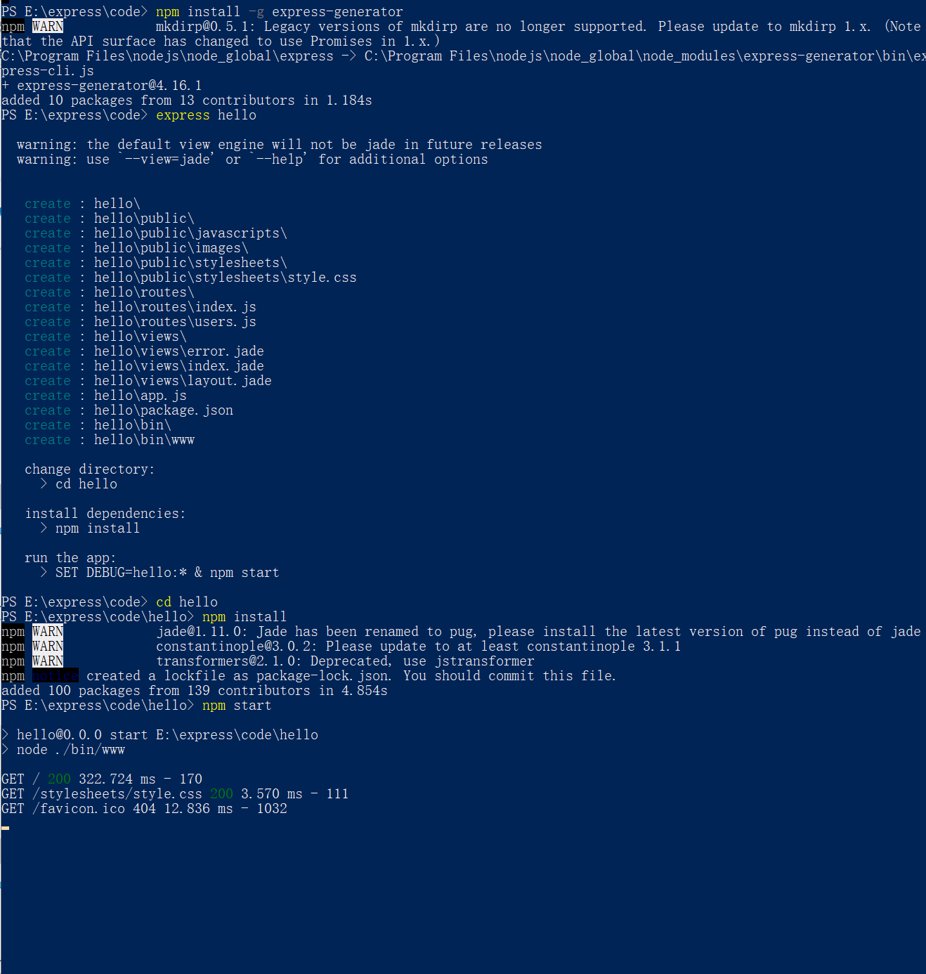 碰到安装express 全局安装不了的问题_express不能全局安装-CSDN博客