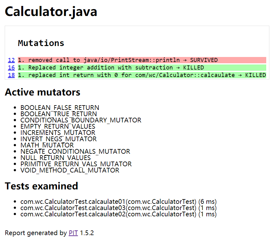 Pitest 变异测试工具【1】_attribute47的博客-CSDN博客