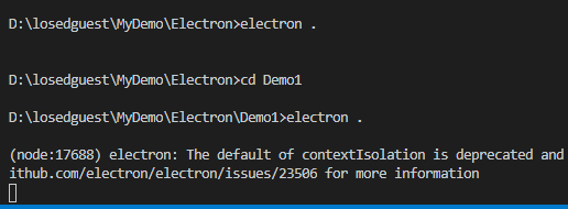 electron 異常1 --運行electron ._unable to find electron app at-CSDN博客