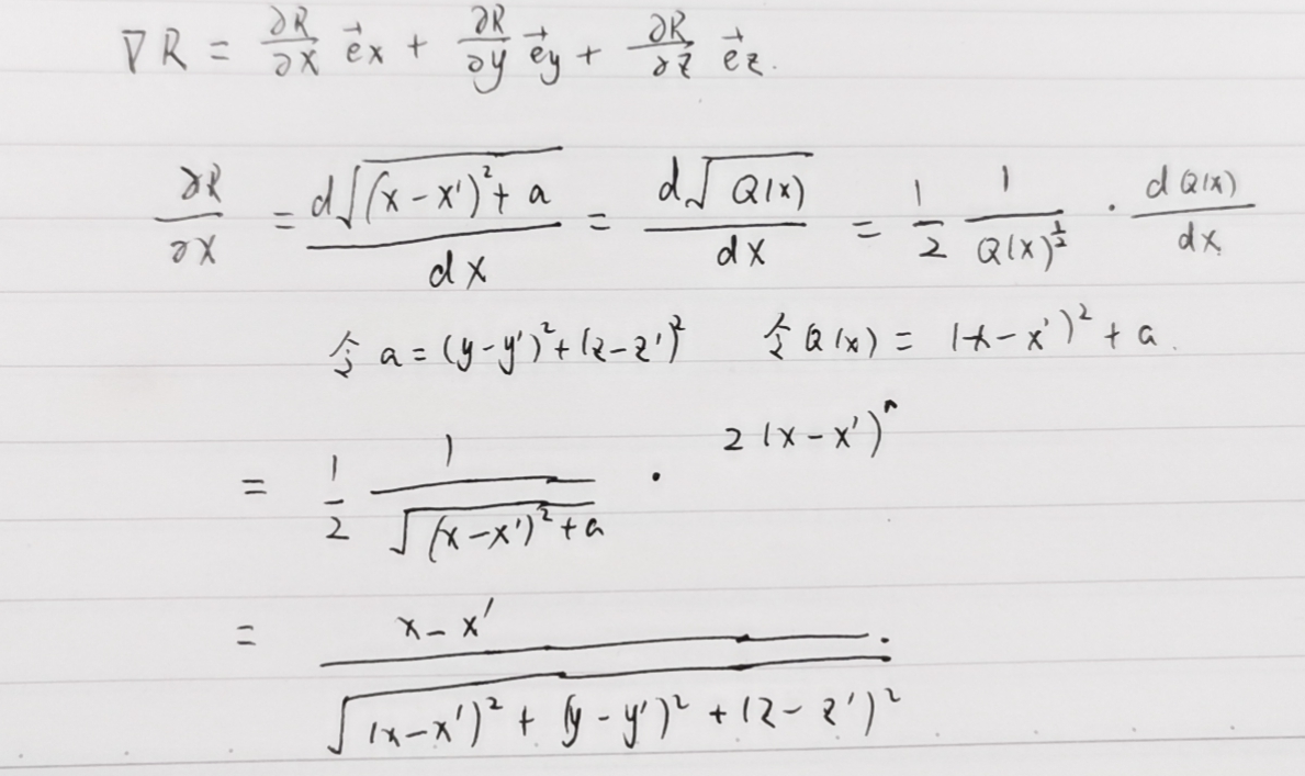 电磁场中场点和源点及 (R) (1/R) . (1/R)-CSDN博客