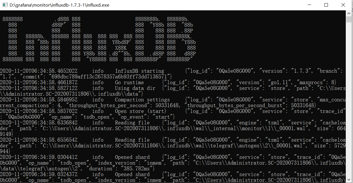 windows性能监控：Telegraf+InfluxDB+Grafana window服务器安装使用_win10 安装telegraf-CSDN博客