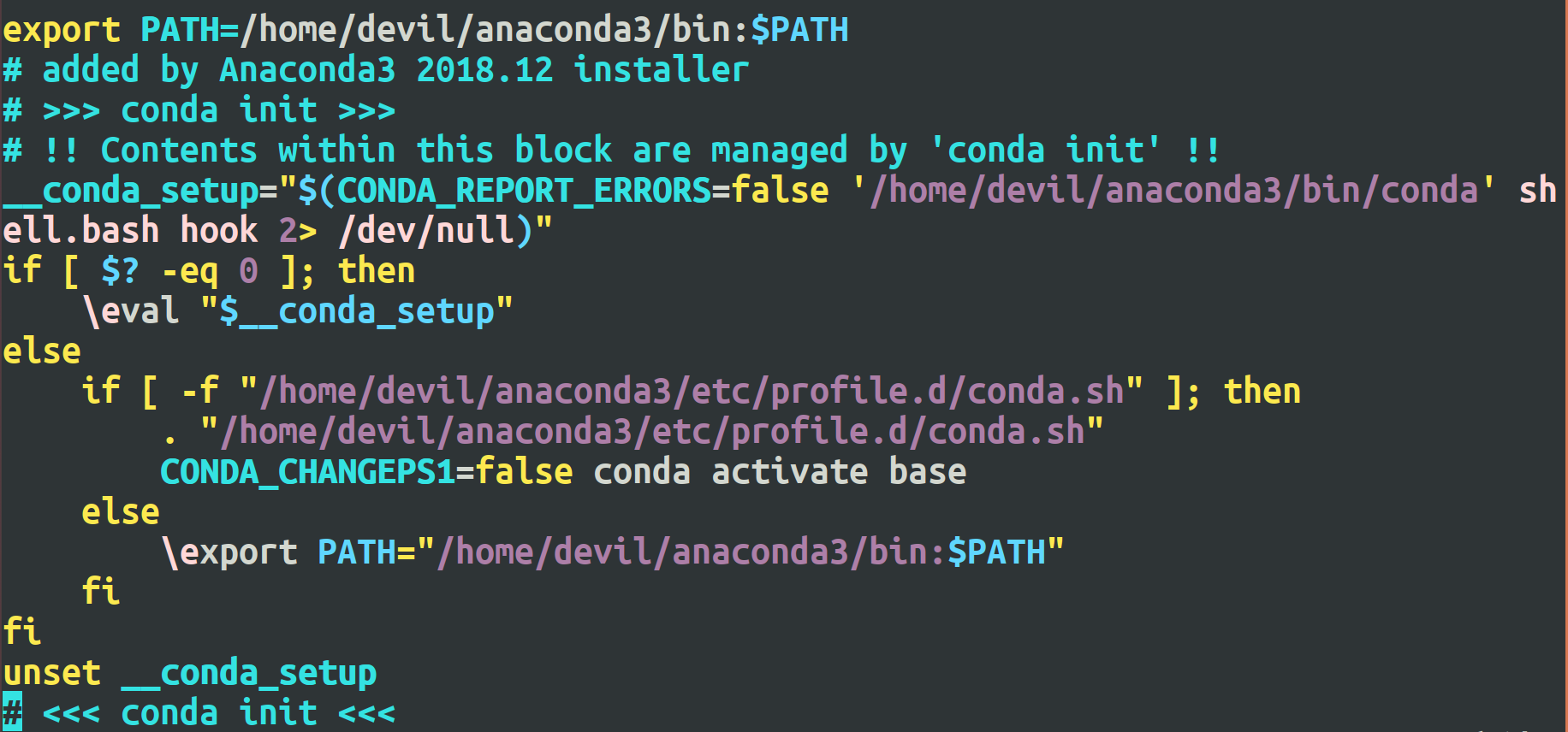 【Linux】安装Anaconda后终端界面前部出现（base）字样_linux安装anaconda后有base-CSDN博客