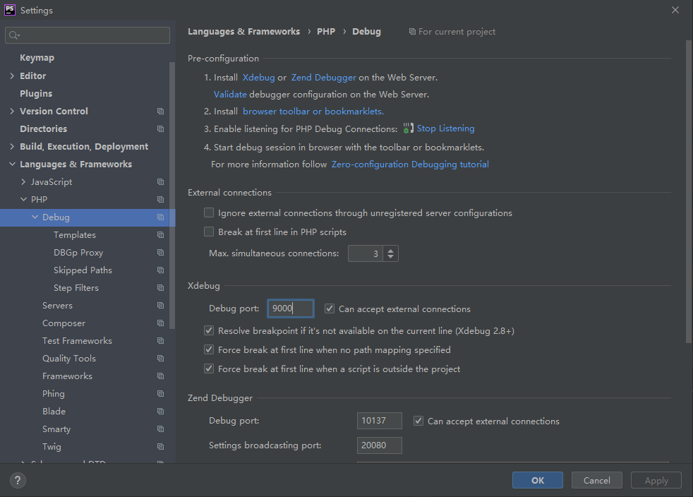 PhpStorm调试插件Xdebug的安装与配置-CSDN博客